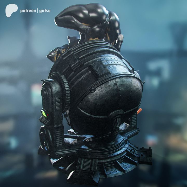 3D Printable Feline Woman by Gatsu Studios