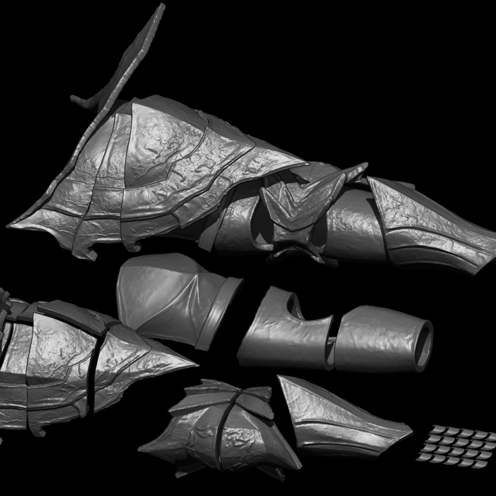 3D Printable ORNSTEIN ARMOR COSPLAY SET DRAGONSLAYER life size cosplay ...