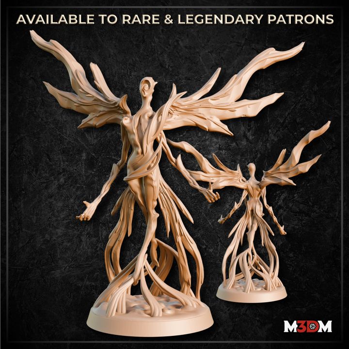 3D Printable Astral Void Seraph by M3DM