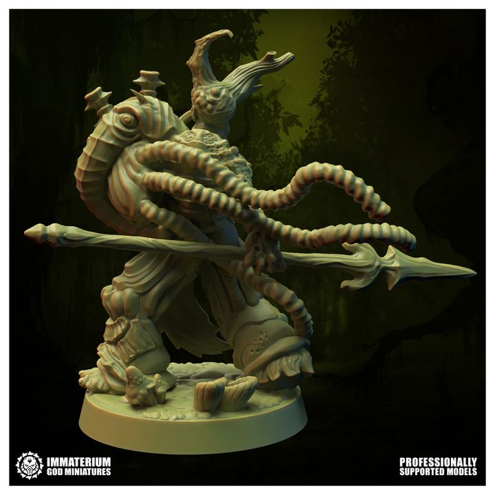 3D Printable Rotling sporepiper by Immaterium God Miniatures