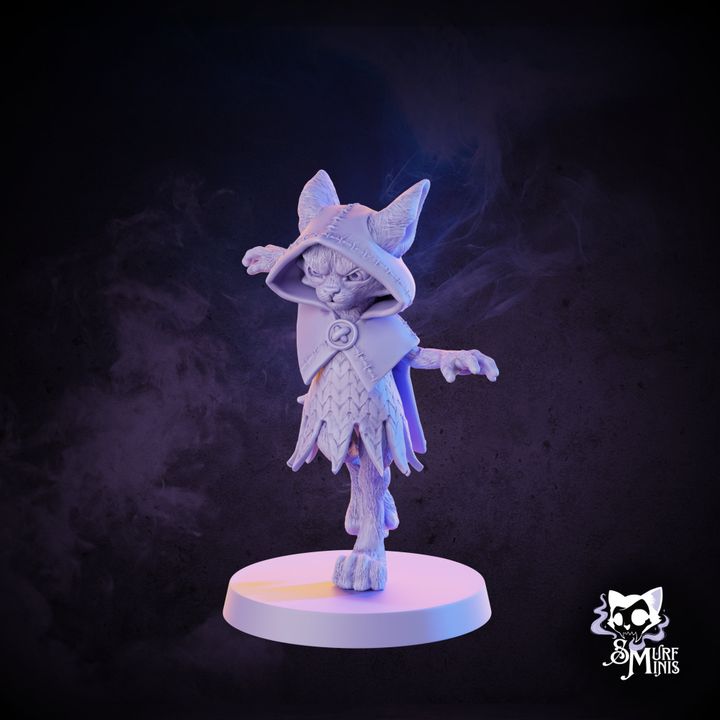 3D Printable Vaelith, the Bone Dancer by Smurf Minis