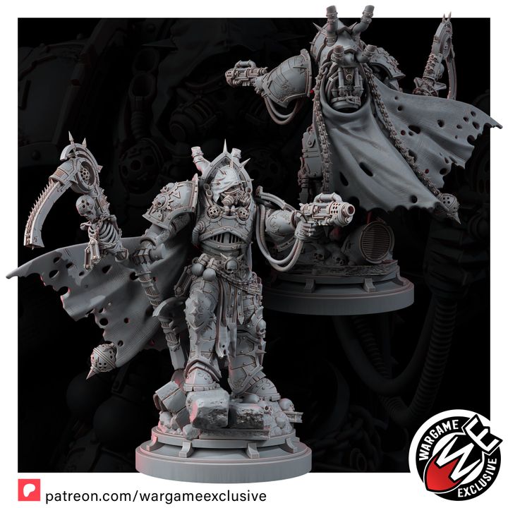 3D Printable CHAOS PRIME THE DEATH LORD by Wargame Exclusive