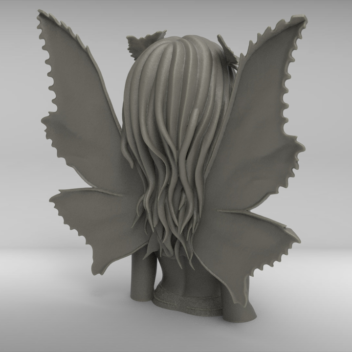 3D Printable Autumn Fairy Bust 100mm – 3D Printable Model by PrintPleasure