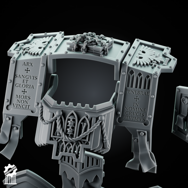3D Printable Venerable Dread Armor Kit – Gothic Crusader Style + Iconic ...