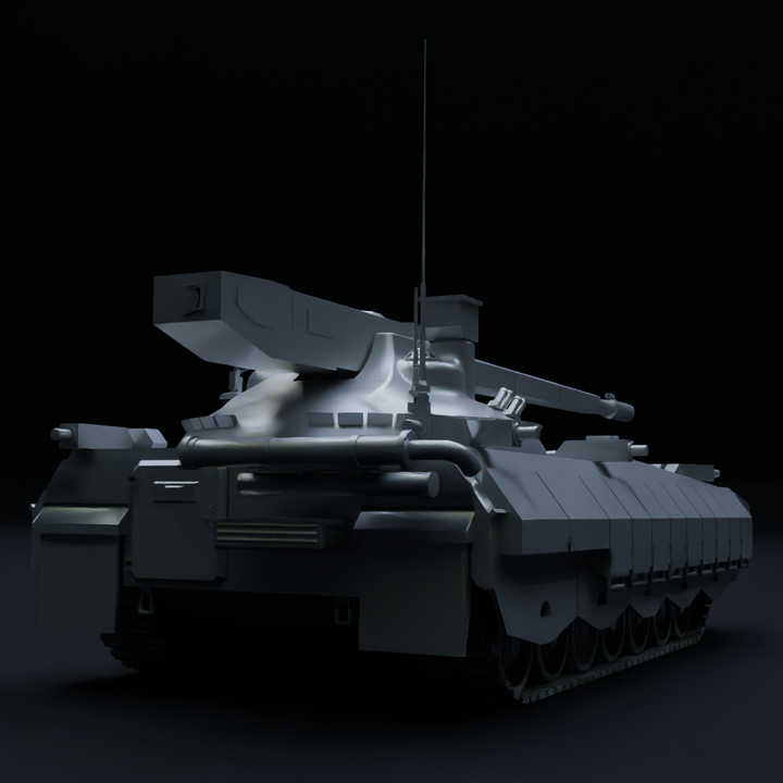 3D Printable Soviet Object 299 MBT by The Military Industrial Complex