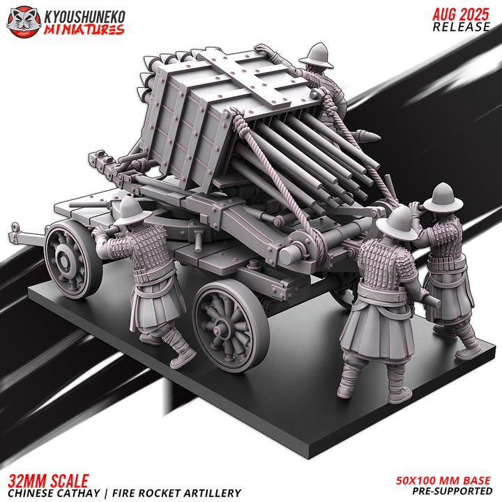 3D Printable Fire Rocket Artillery | Chinese Cathay by Kyoushuneko ...