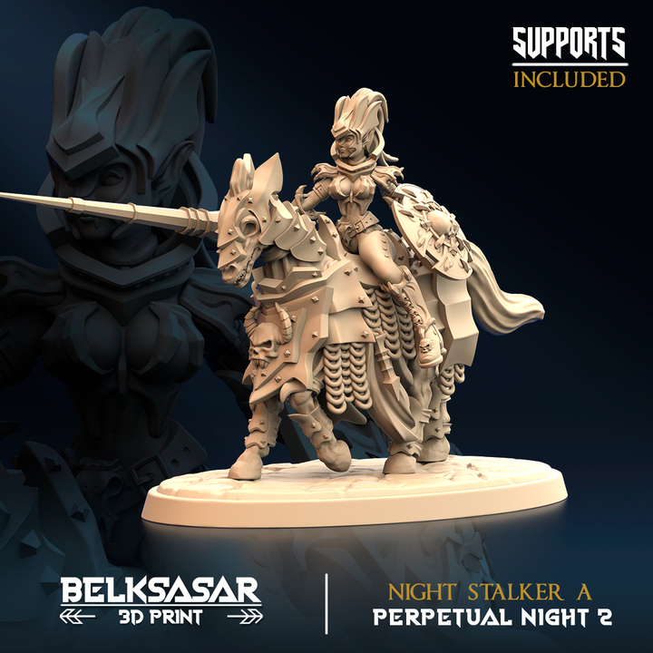 3D Printable Vampire Night Stalker A by Belksasar