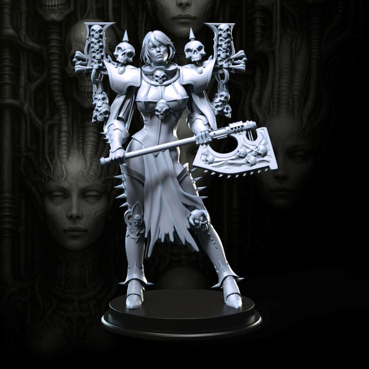 3D Printable SISTERS OF DOOM by BROKEN SWORD MINIATURES