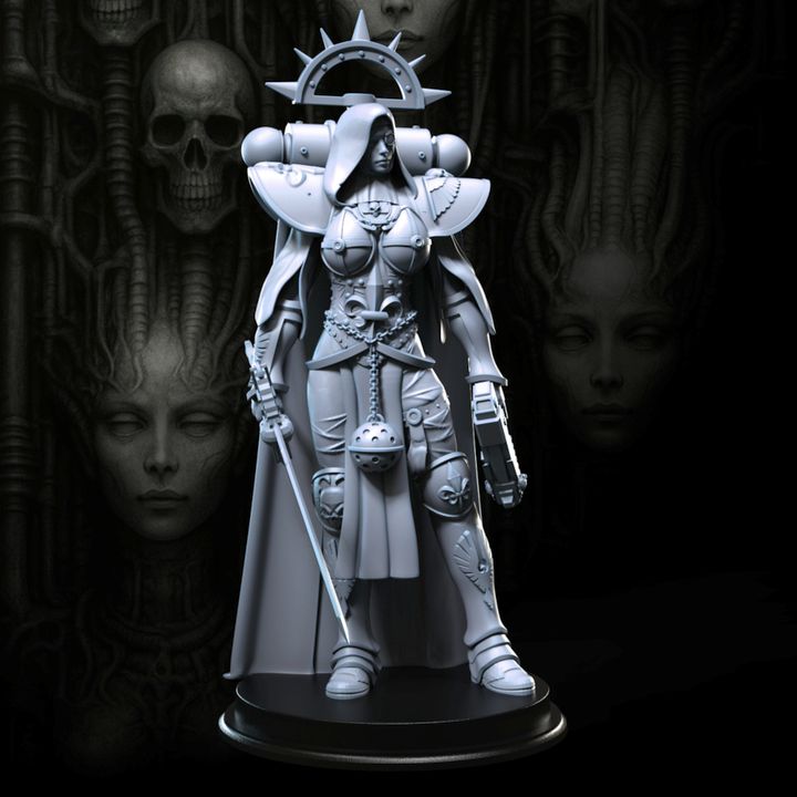 3D Printable SISTERS OF DOOM by BROKEN SWORD MINIATURES