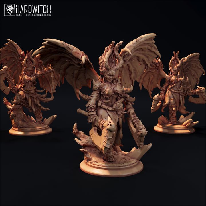 3D Printable Archdevil set by HardWitch-Games
