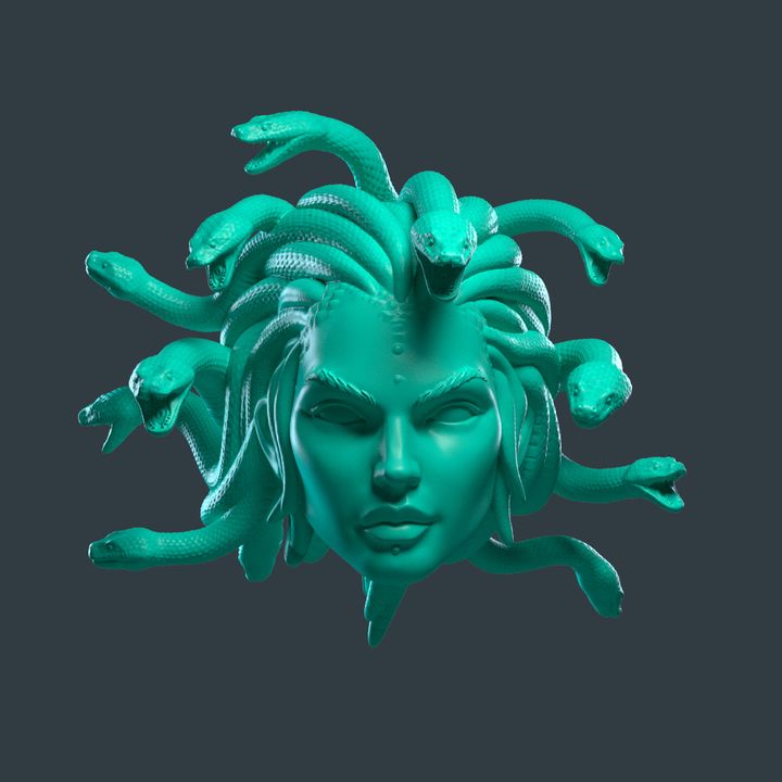 3D Printable Medusa V1 by diego