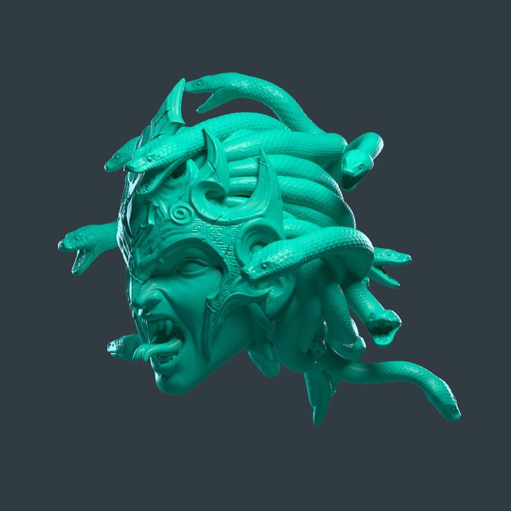3D Printable Medusa v4 by diego