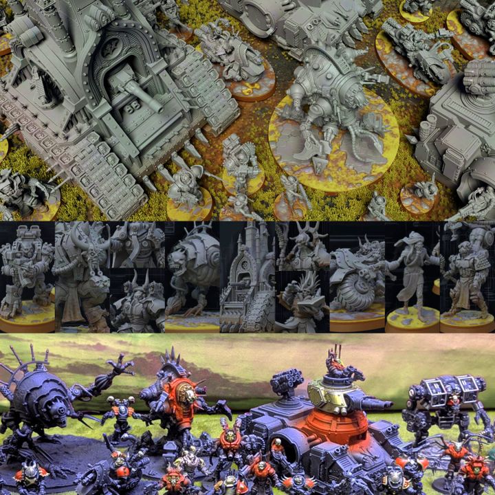 3D Printable Cult Chosen | Dread Army Kickstarter Sample by Dorkfactory ...