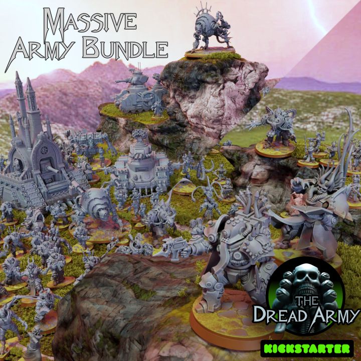 3D Printable Cult Chosen | Dread Army Kickstarter Sample by Dorkfactory ...