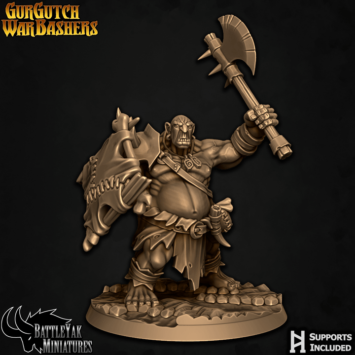 3D Printable Ogur Warbasher Pack by Battle Yak Miniatures