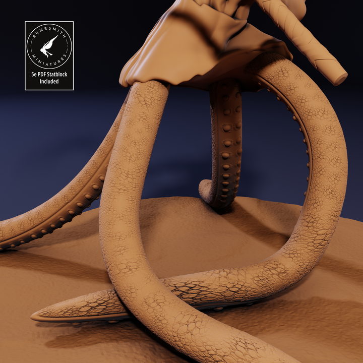 3D Printable Nightmare - 2 variations by Runesmith Miniatures