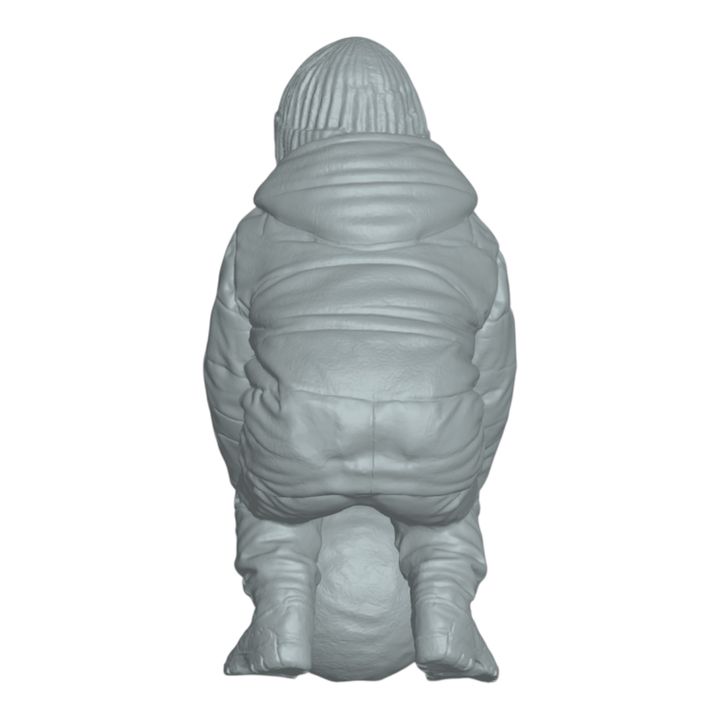 3D Printable Winter Child rolling snowball – Building a Snowman ...