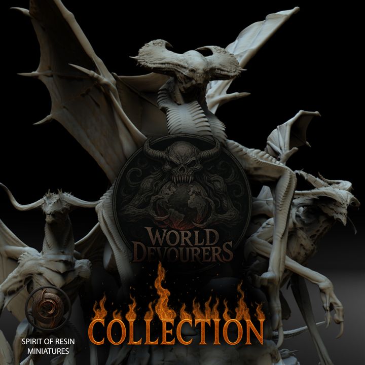 3D Printable World Devourers - Demon Dragon Dynasty by Spirit of Resin ...