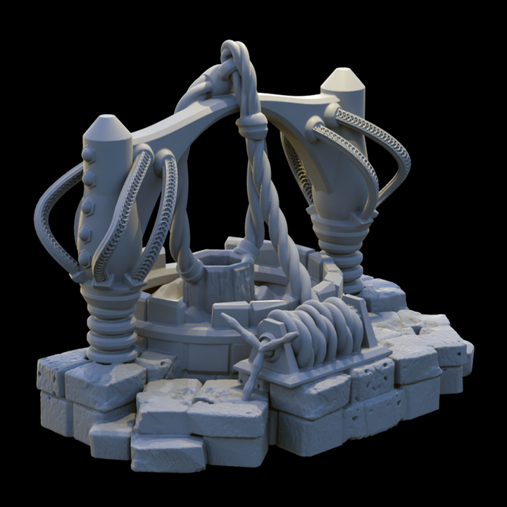 3D Printable Well - Free STL by Thorn's Forge