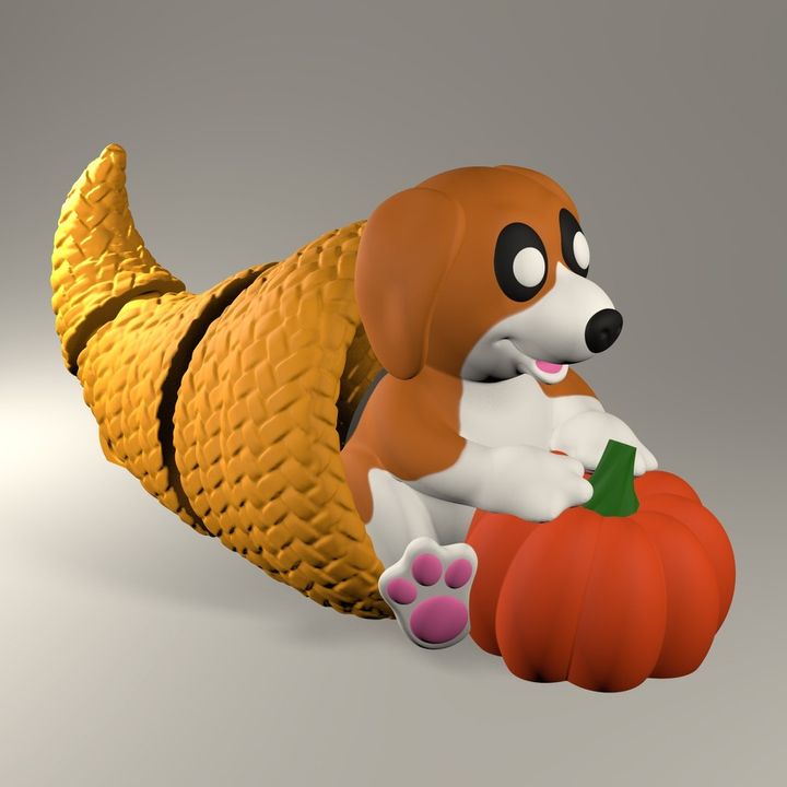 3D Printable Barley – Wiggle Budz – (Harvest Hearts Collection) by ...
