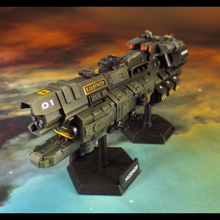 3D Printable Death Knell / Harbinger Carrier by David Tarron