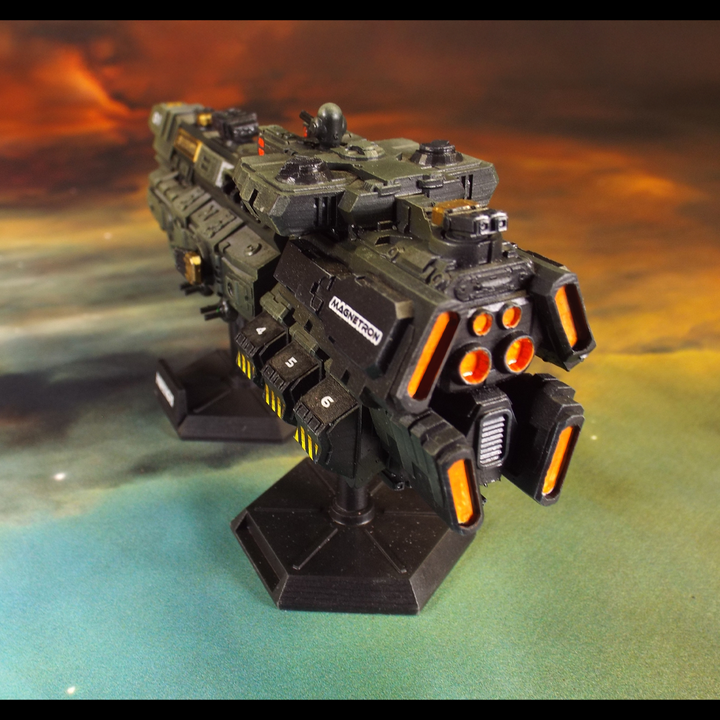 3D Printable Death Knell / Harbinger Carrier by David Tarron