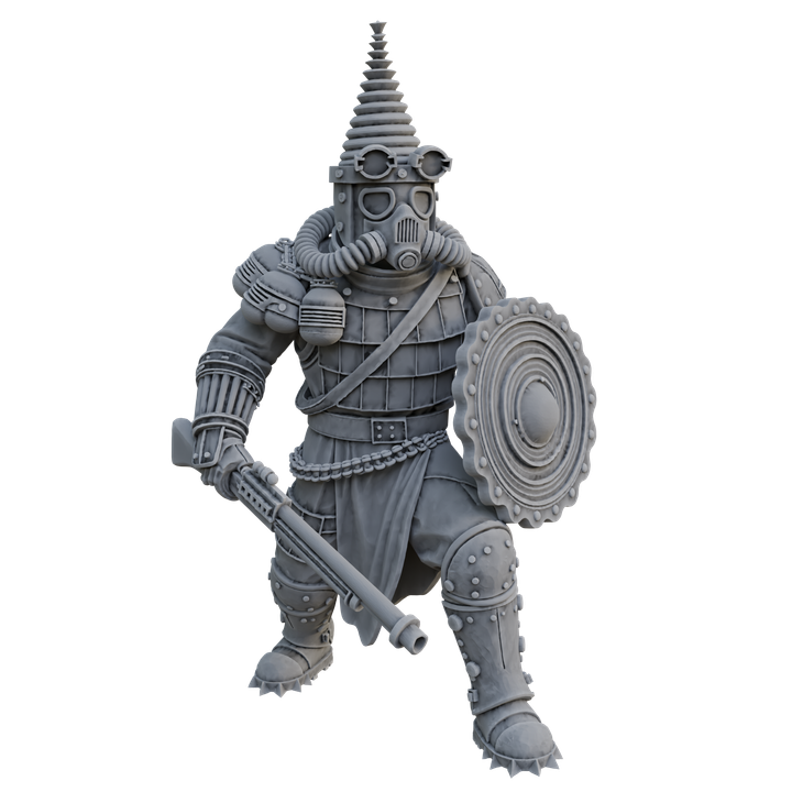 3D Printable FREE Iron Trench Sapper – 32 mm STL (Presupported) by ...