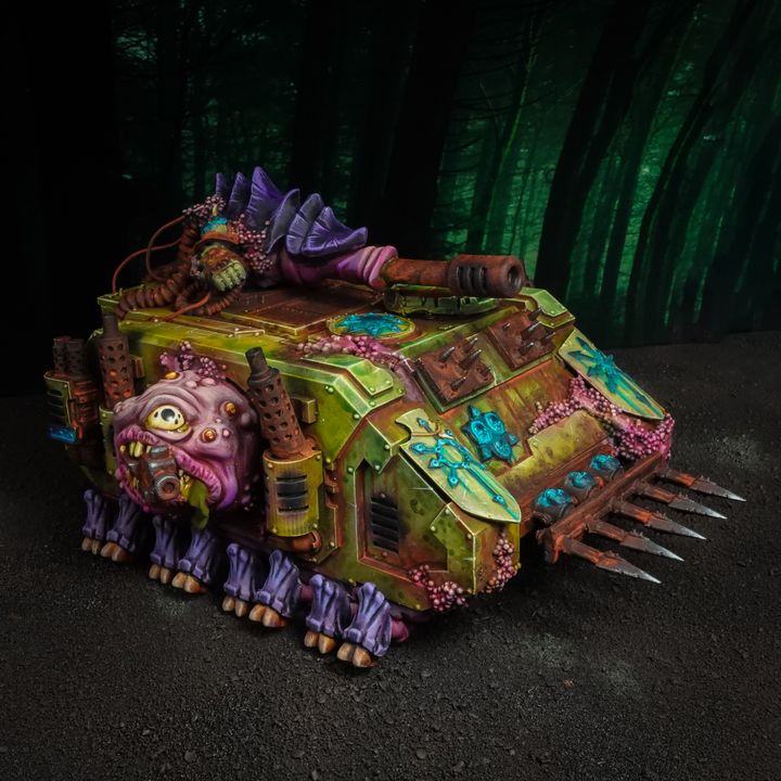 3D Printable Plague tank upgrade by Liber Daemonica