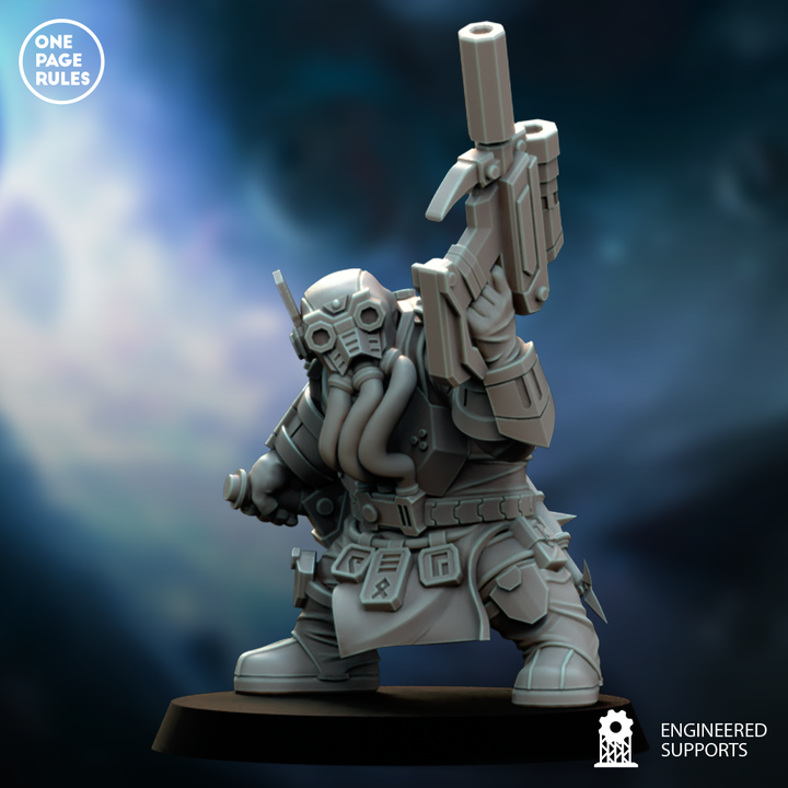 Téléchargement Star Quest - Dwarf Guilds Infiltrator par One Page Rules