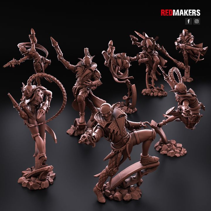 3D Printable Kill Squad - The Silent Masque by RedMakers