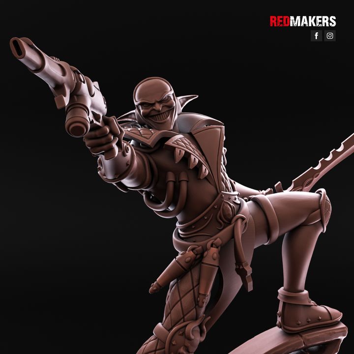 3D Printable Kill Squad - The Silent Masque by RedMakers