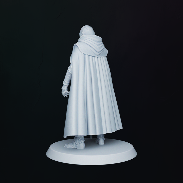 3D Printable Drow Wizard (The Black Spider) by Voidforge
