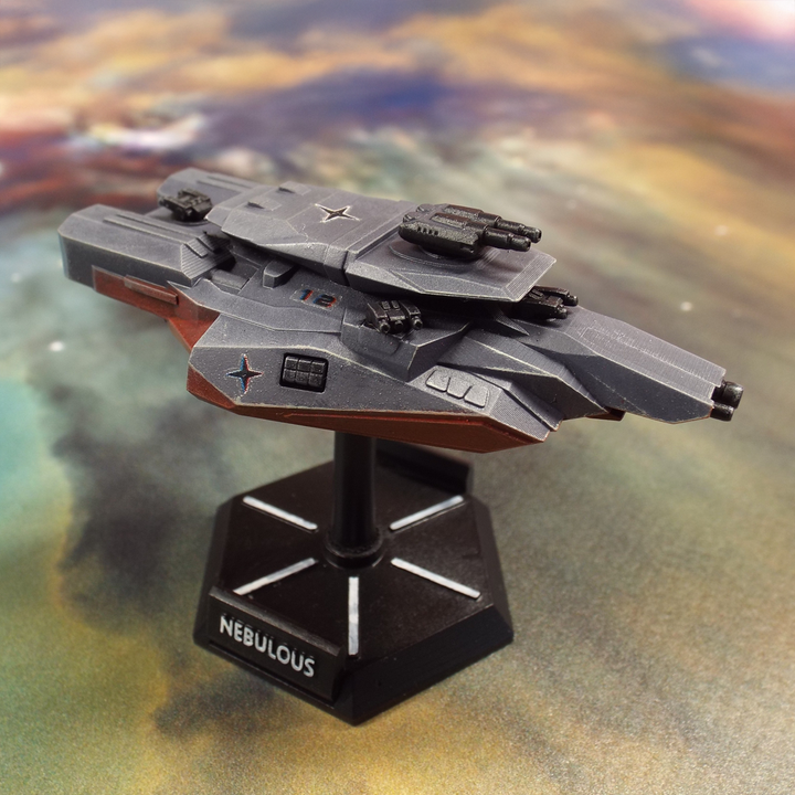 3D Printable Void Ranger Frigate by David Tarron