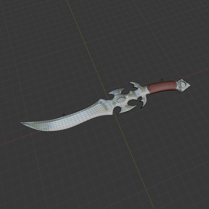 3D Printable Fantasy Sword by Stanley