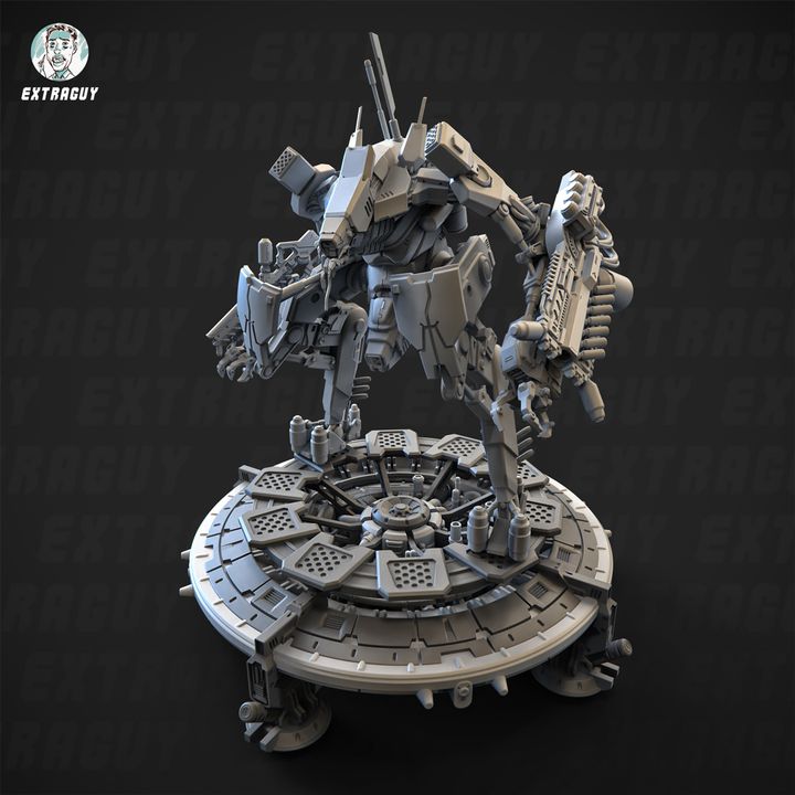 3D Printable D9 Shrimp Stomper 150mm Static Set by Extra Guy