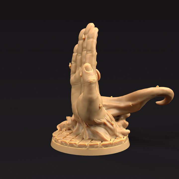 3D Printable Arcane Hand | PRESUPPORTED | Masters of The Weave by The ...