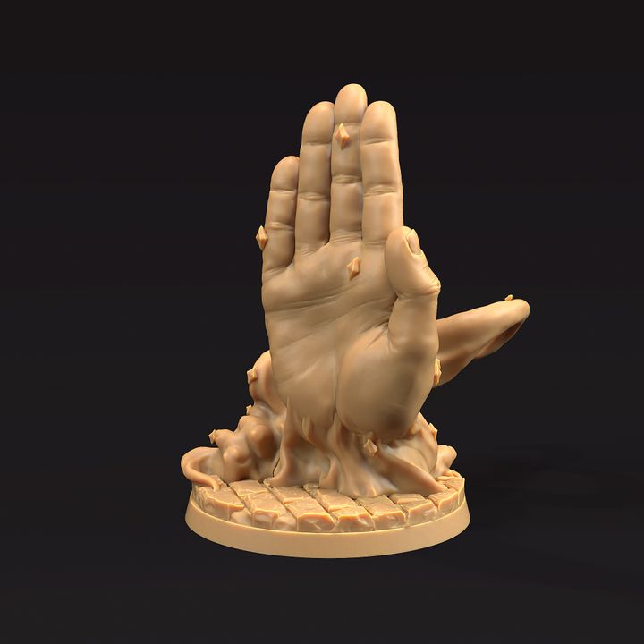 3D Printable Arcane Hand | PRESUPPORTED | Masters of The Weave by The ...