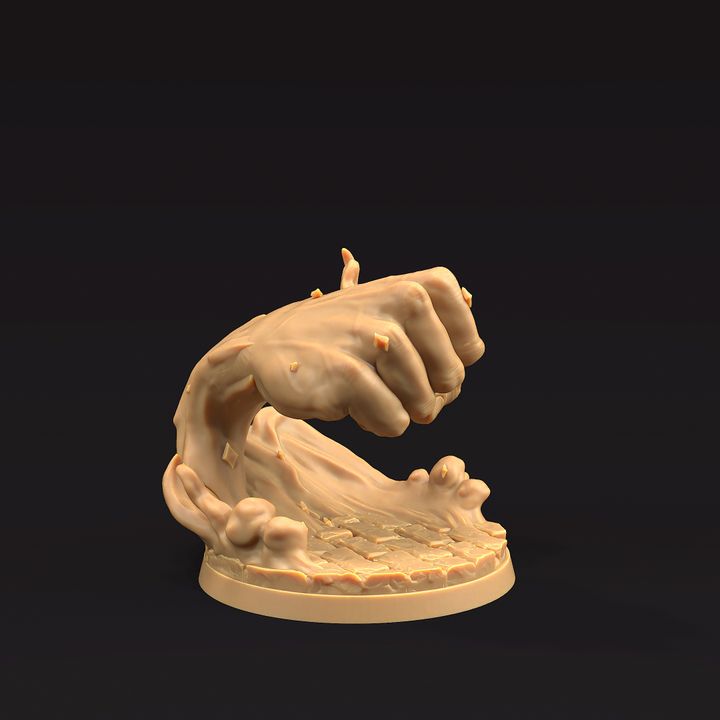 3D Printable Arcane Hand | PRESUPPORTED | Masters of The Weave by The ...