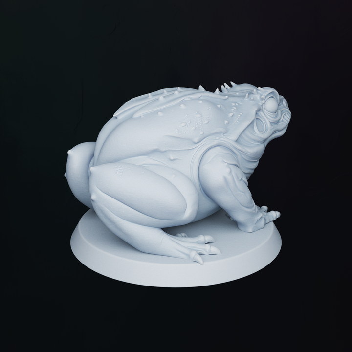 3D Printable Giant Frog by Voidforge