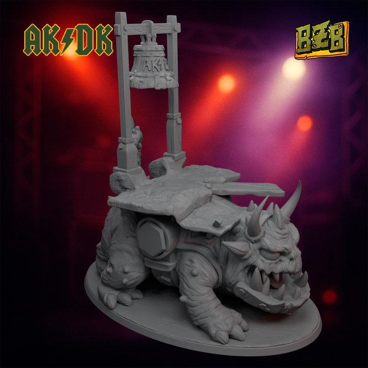 3D Printable Zkiggoth – Mobile Waaagh Stage of Legends by Big Zkreen Boyz