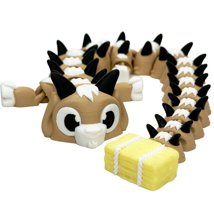 3D Printable Goat Dragon by Studio Ambo