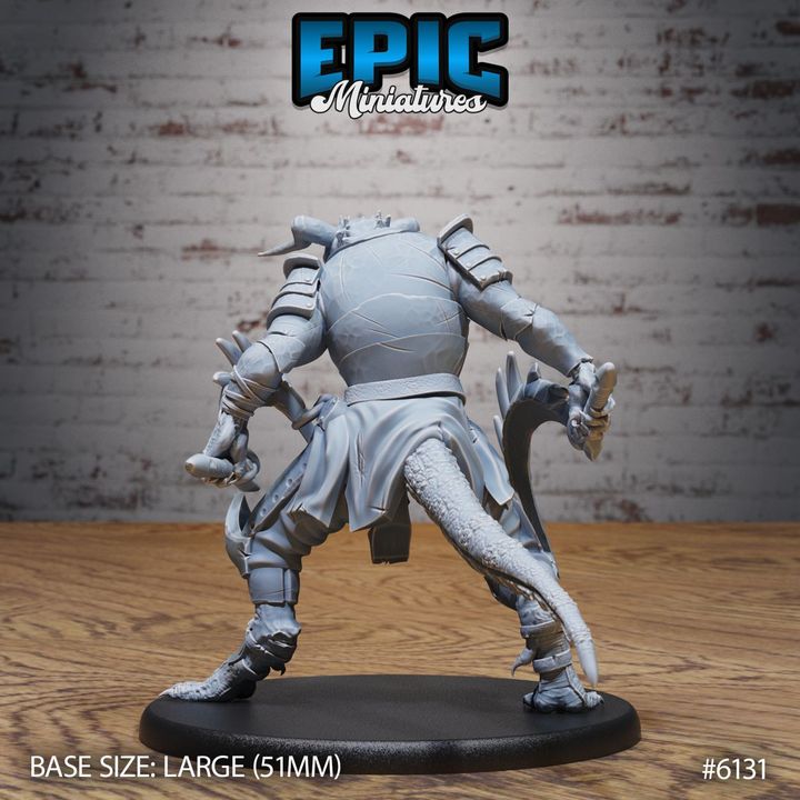 3D Printable Demon Knight Set / Hell Warrior / Infernal Paladin Spawn ...
