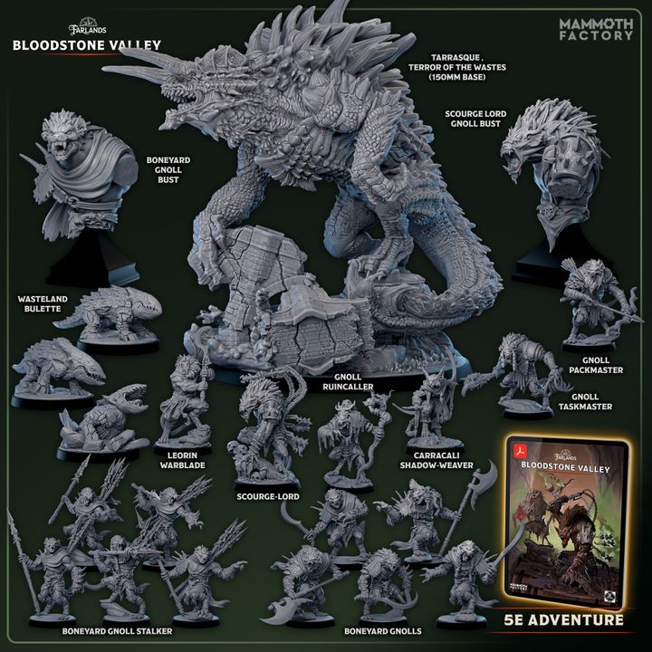 3D Printable Bloodstone Valley Collection - Farlands: Part 3 (+ 5e ...