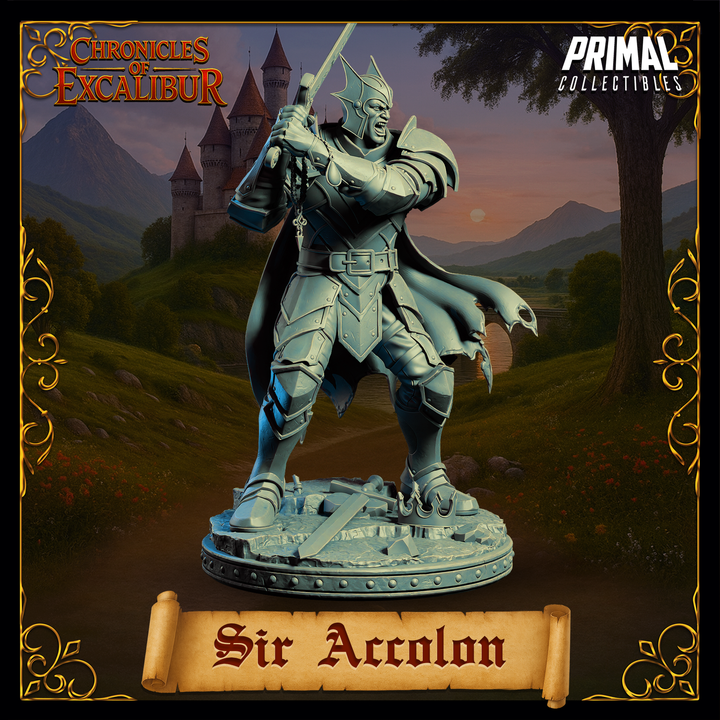 3D Printable Evil Knight - Sir Accolon - November 2025 - Chronicles of ...