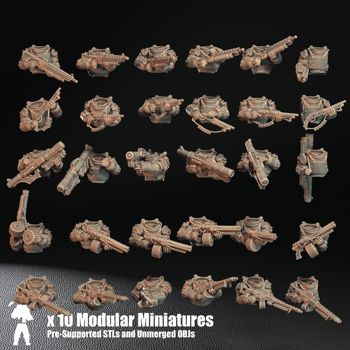 3D Printable Tributary Pocket Steel - Project Morningstar by ThatEvilOne