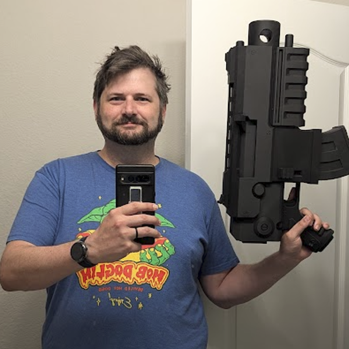 3D Printable Classic Bolt Gun by Joe D