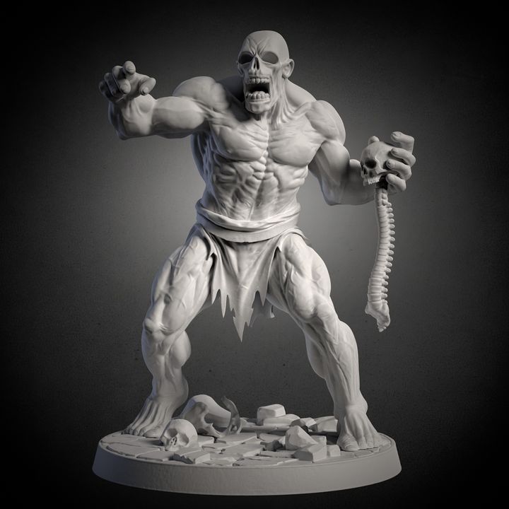 3D Printable Brother Remus the Giant by Iron-Mesh-3D