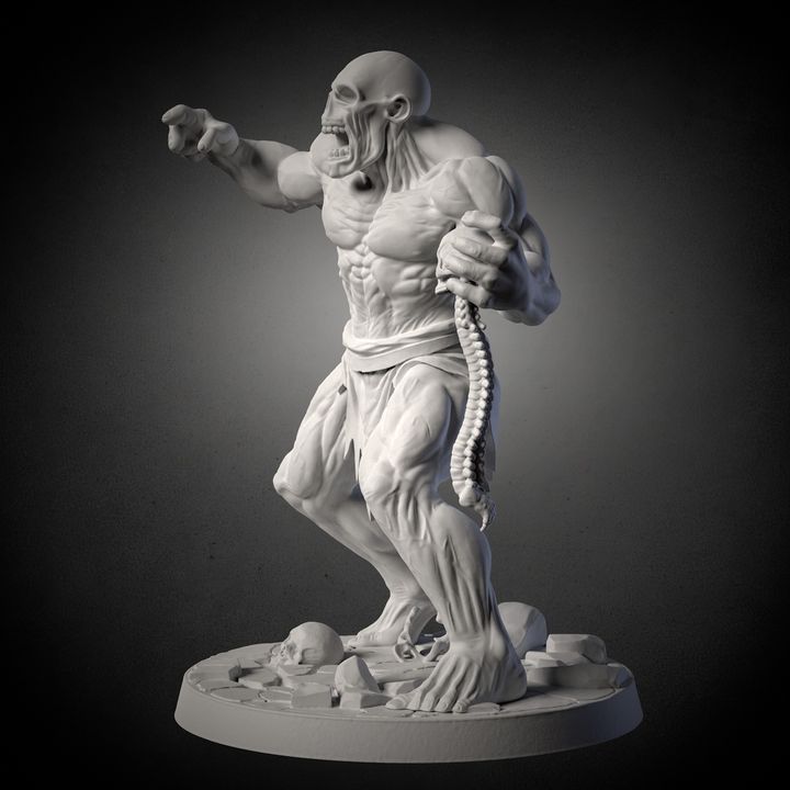3D Printable Brother Remus the Giant by Iron-Mesh-3D