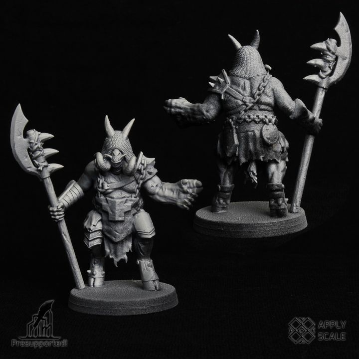 3D Printable The Court - Yoke Fiend 3 Demon Warrior by Apply Scale